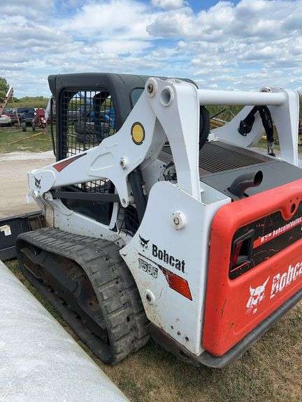2020 Bobcat T595, 3665hrs, tracks, foot control, quick attach, 72 ...