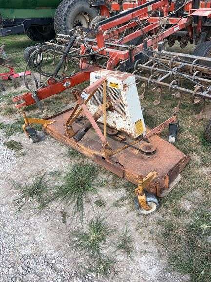 6ft woods finish mower, no pto - Schmid Auction