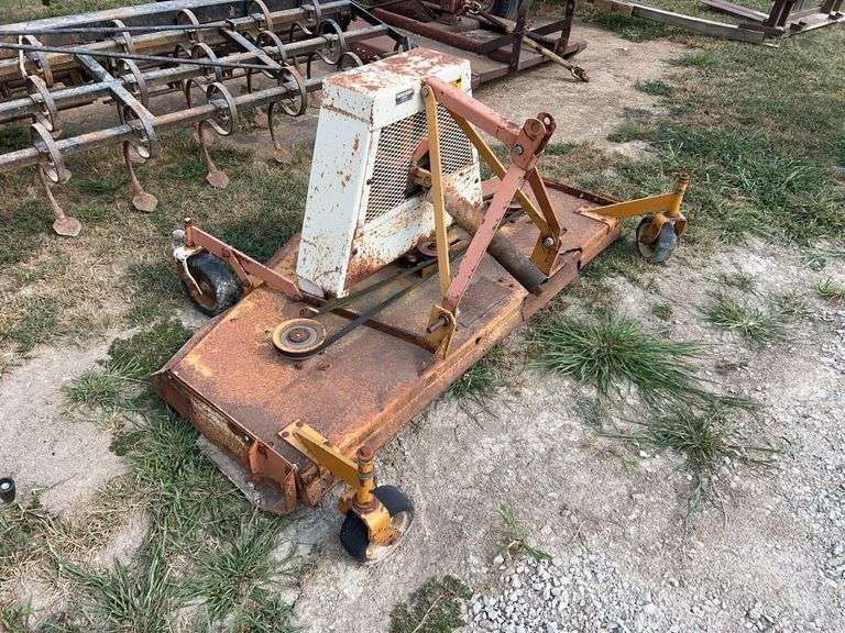 6ft woods finish mower, no pto - Schmid Auction