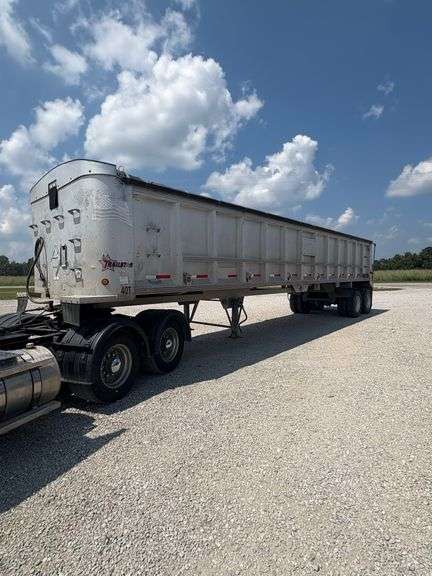 1998 Trailstar 40ft Dump Trailer, Frameless, 2-Year-old Roll Tarp ...