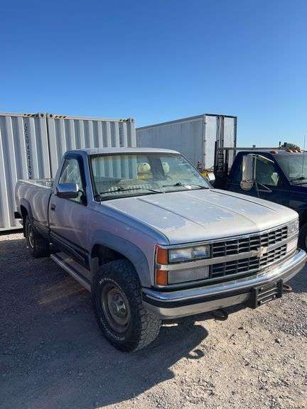 1990 Chevrolet 2500 Single Cab Pick Up Truck, 86,907 miles, Automatic ...