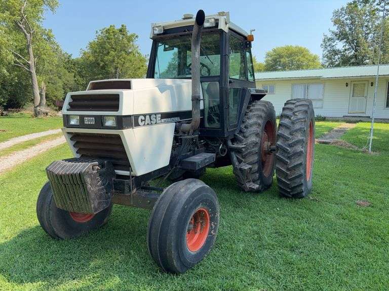 1984 Case 2594 Case Tractor, 540pto, 2 remotes, 11 Front Weights, 6,748 ...