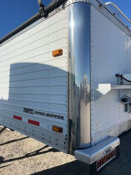 2014 Timpte 41ft Hopper Bottom, 96'' W, 66'' Tall, Ag Hoppers, Aluminum ...