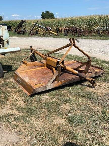 3pt 6ft Bush Hog, 540pto - Schmid Auction