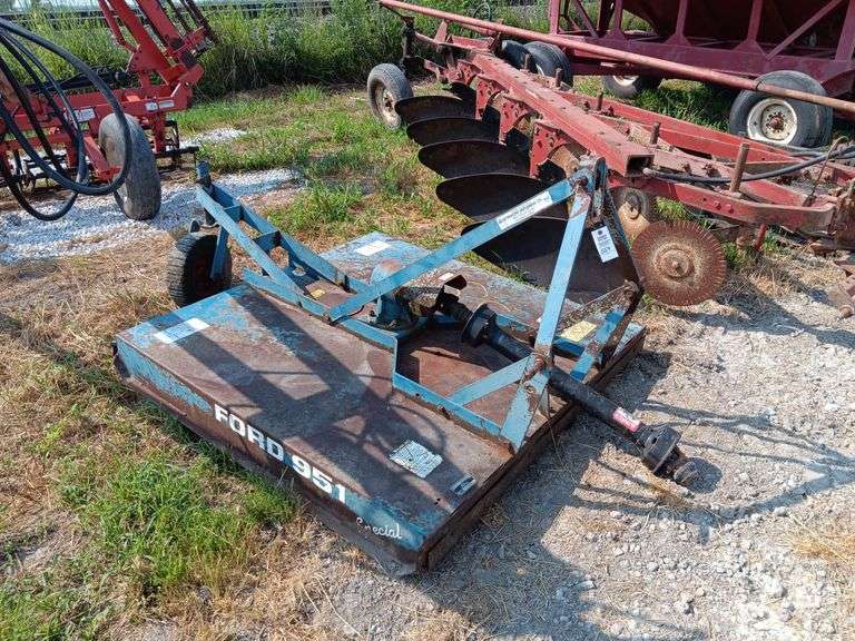 Ford 921 rotary cutter 3pt - Schmid Auction