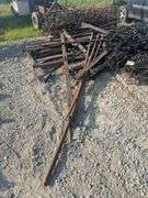 Mounted 35ft bedspring harrow with brackets, mounted 40ft bedspring ...