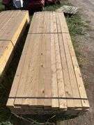 110 boards of 2"x4"x10' #2 white wood lumber, (Bidding is by the board ...