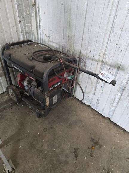 Sears Craftsman portable generator 7.8HP 4200 watt - Schmid Auction