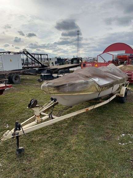 1986 Kingsway Travel boat trailer Vin# 1L8T1161XG1527430, with 1985 ...