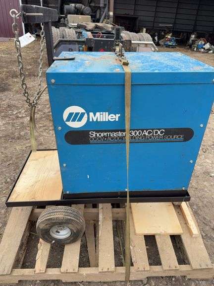 Miller Shopmaster 300AC/DC welder, works great, with wire feed and ...