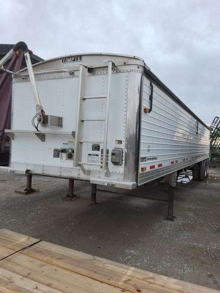 2014 Timpte Super Hopper Bottom, 41ft, with automatic roll tarp and ...
