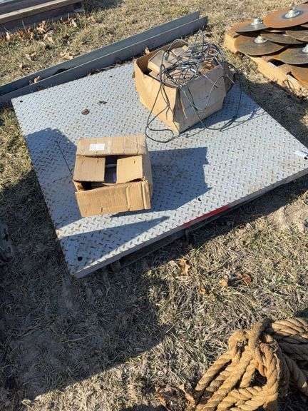 4x4 pallet scale with head - Schmid Auction