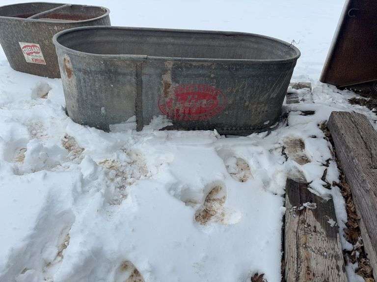 K-Line jumbo galvanized tank - Schmid Auction