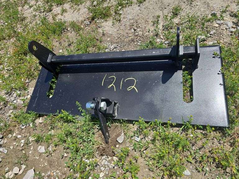 Heavy Duty 3 point from Skid Steer conversion plate. Turn any universal ...