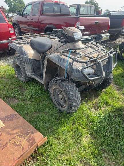 2008 Honda 500 4WD four-wheeler, needs battery, with title VIN ...