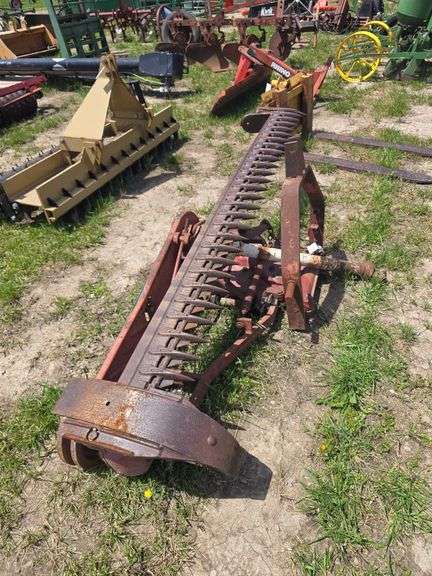 3pt sickle bar mower 7ft, 540pto, works as should - Schmid Auction