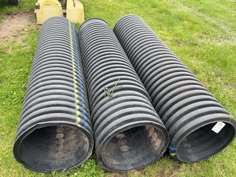 3 18'' Double Wall 7ft Culvert, 21ft - Schmid Auction