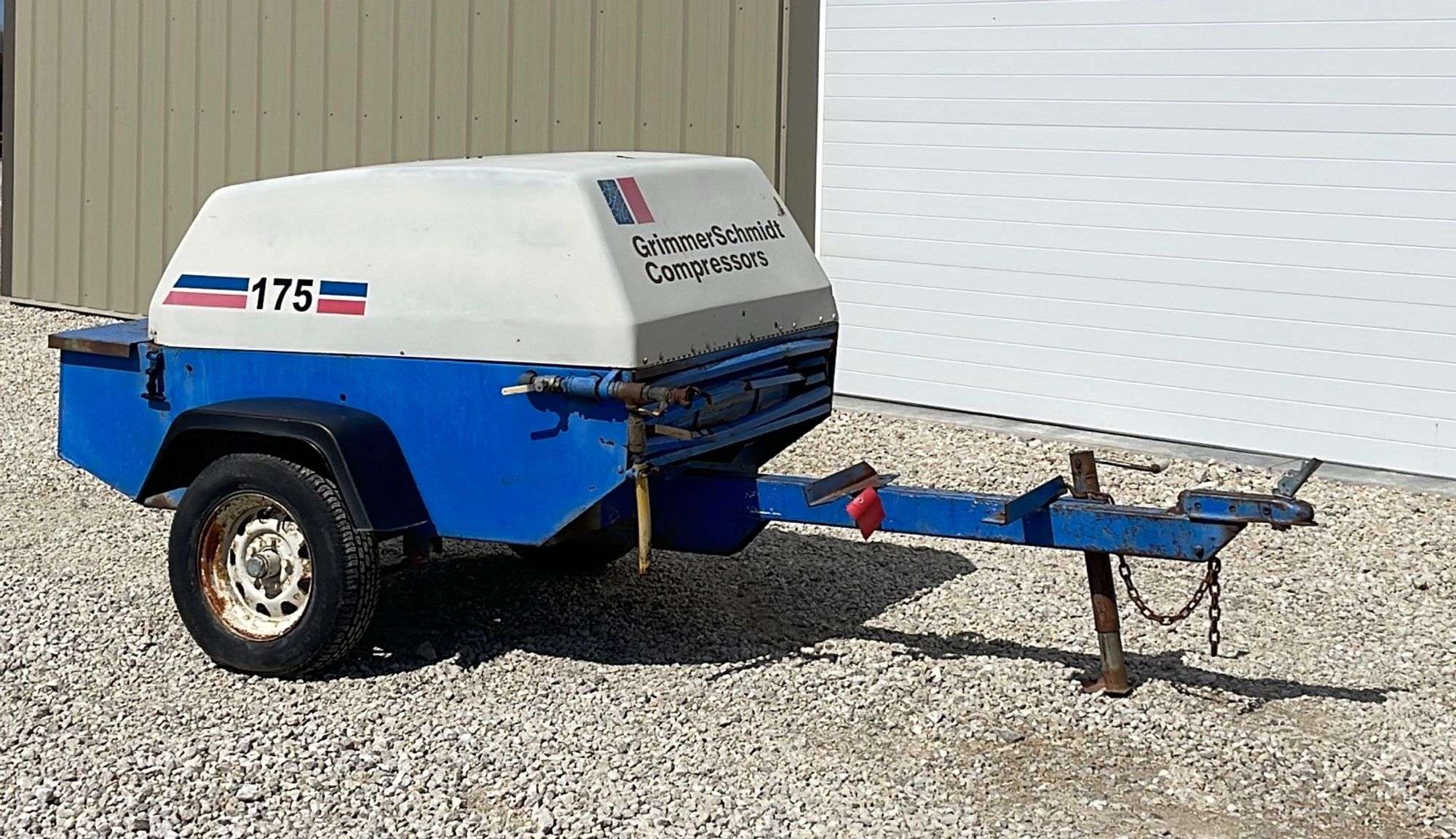Grimmer Schmidt 175 air compressor Schneider Auctioneers LLC