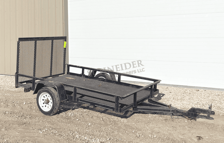 2005 L&D 5'x8' flatbed utility trailer - Schneider Auctioneers LLC