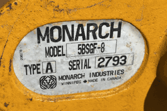 Monarch 2" pump w/ 5 hp Briggs engine - Schneider Auctioneers LLC