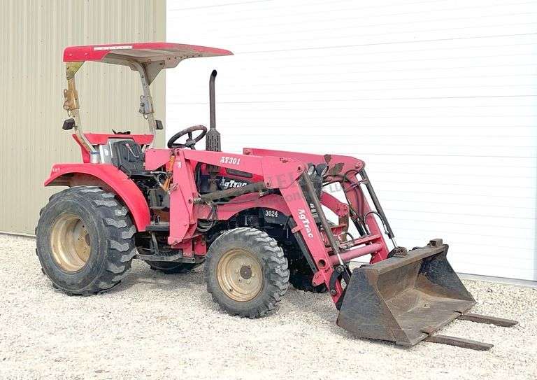 AgTrac 3024 4x4 tractor w/ loader - Schneider Auctioneers LLC