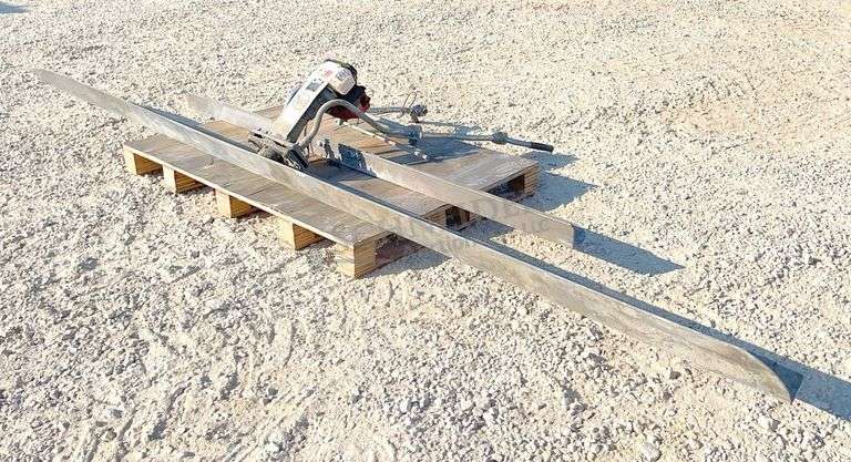 Wacker Neuson P35A power screed w/ 2 heads - Schneider Auctioneers LLC