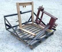 2- 3-pt. carry all frames & a homemade 3-pt. bale spear - Schneider ...