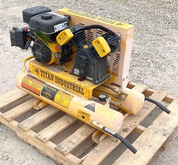 Titan Industrial TAC-2T portable gas engine air compressor - Schneider ...