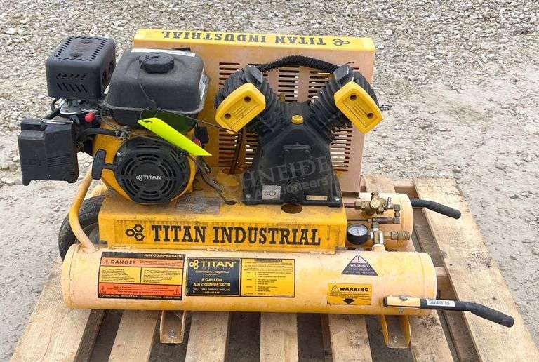 Titan Industrial TAC-2T portable gas engine air compressor - Schneider ...