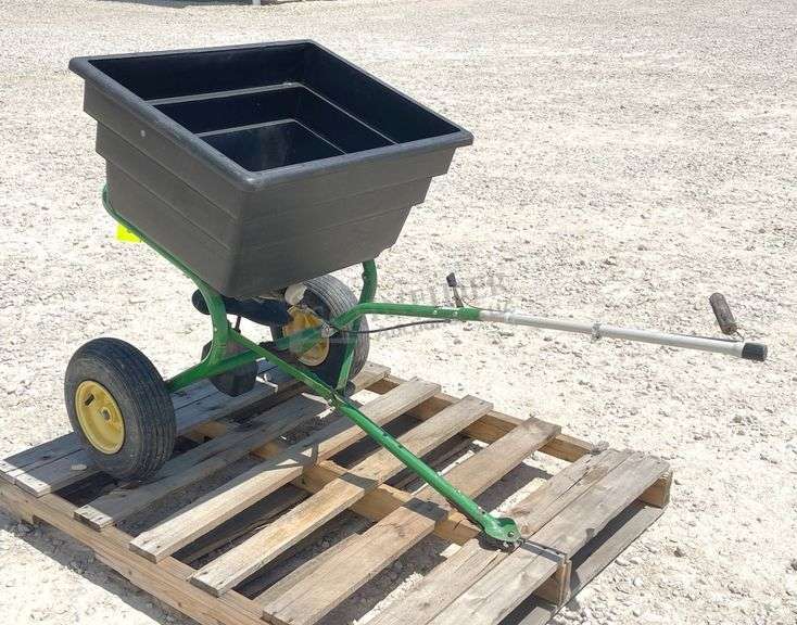 John Deere pull type seed spreader - Schneider Auctioneers LLC