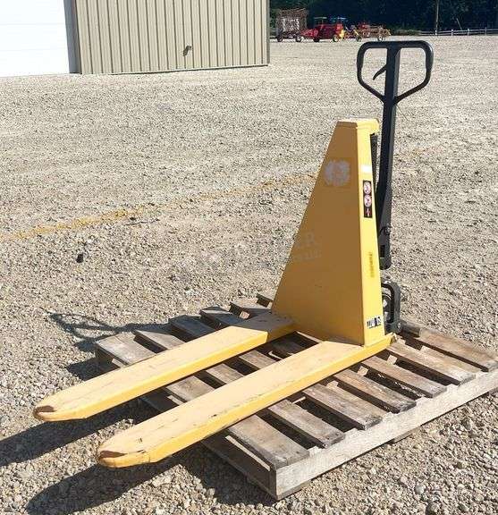 Wesco 2,200 lb. high lift pallet jack - Schneider Auctioneers LLC