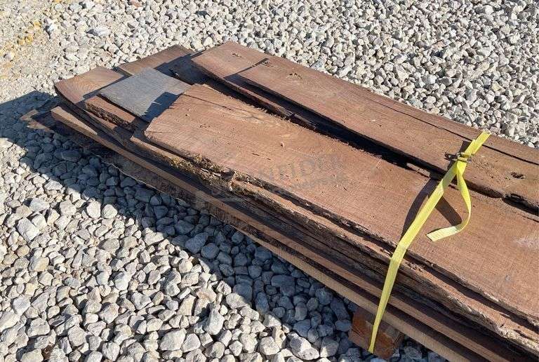 Group of rough sawn walnut lumber up to 12' long - Schneider ...