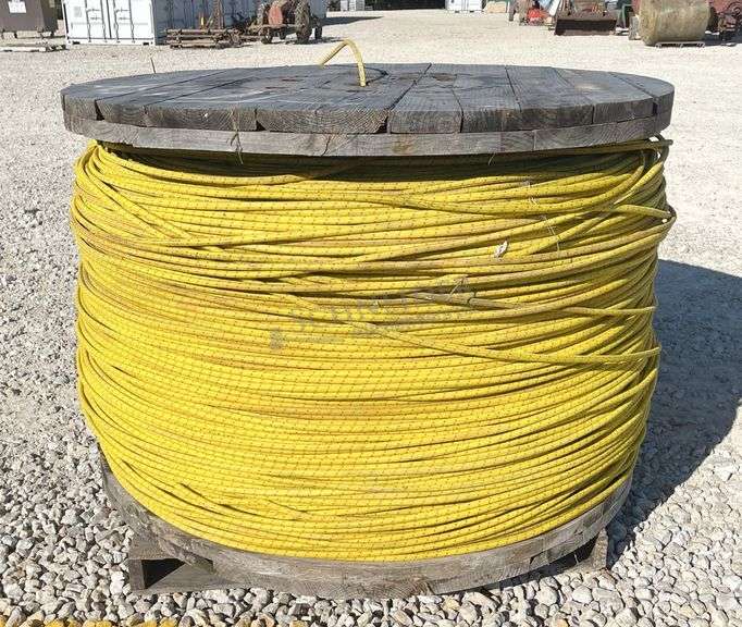 Large spool of HD 5/8" rope - Schneider Auctioneers LLC