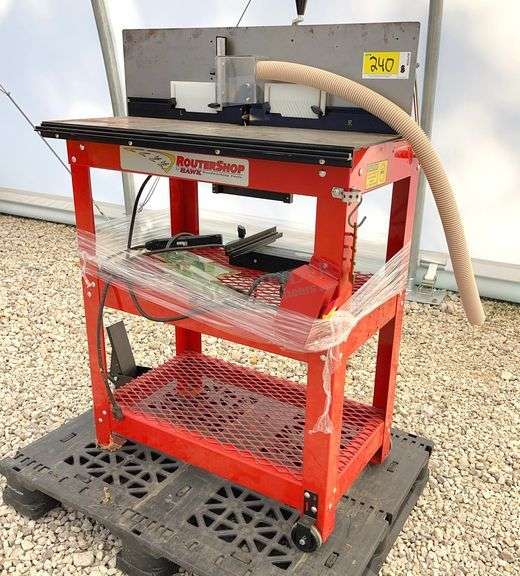 Routershop by Hawk router table, from the estate of Dr. Ken Buchmann ...