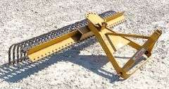 King Kutter 6' 3-pt. landscape rake - Schneider Auctioneers LLC
