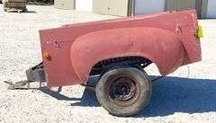 Homemade Studebaker pickup bed trailer - Schneider Auctioneers LLC
