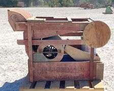 Antique Clipper wooden seed cleaner - Schneider Auctioneers LLC