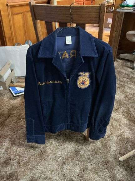 size 38 100% cotton FFA jacket - SCHULTIS & SON, INC.