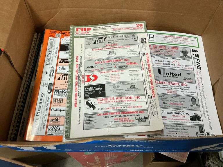 Early plat book directories 1990s and early 2000s. - SCHULTIS & SON, INC.