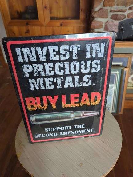 metal sign (12"X 17") - SCHULTIS & SON, INC.