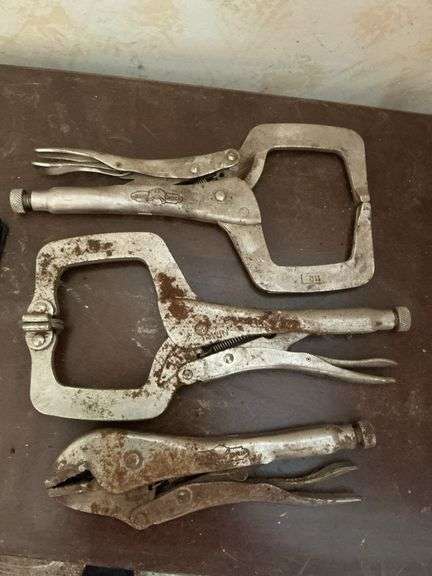 Three vice grips - SCHULTIS & SON, INC.