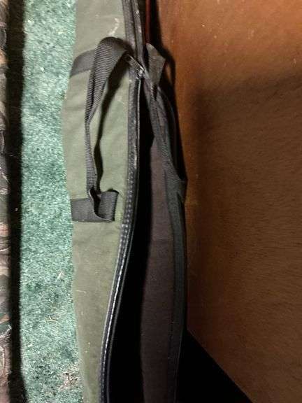 Two canvas gun cases lined - SCHULTIS & SON, INC.