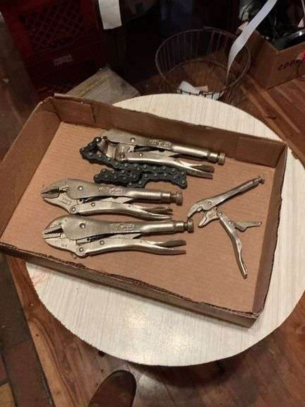 Four vise grips - SCHULTIS & SON, INC.
