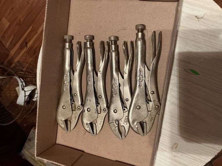 Four vise grips - SCHULTIS & SON, INC.