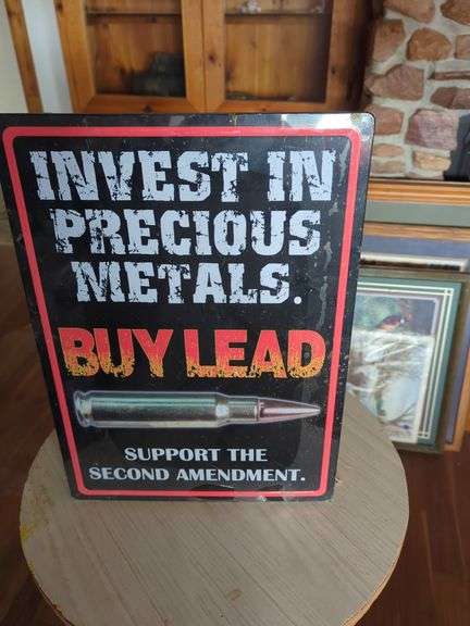 metal sign (12"X 17") - SCHULTIS & SON, INC.