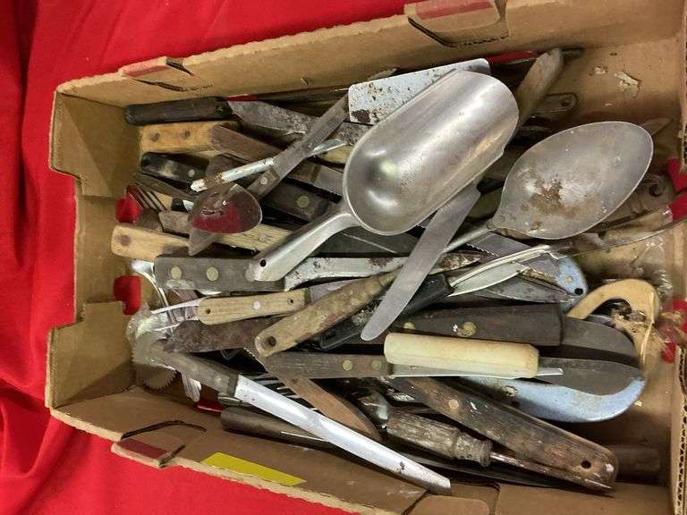 Rustic and old silverware nice utensils - SCHULTIS & SON, INC.