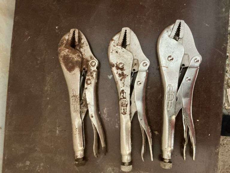 3 vice grips - SCHULTIS & SON, INC.