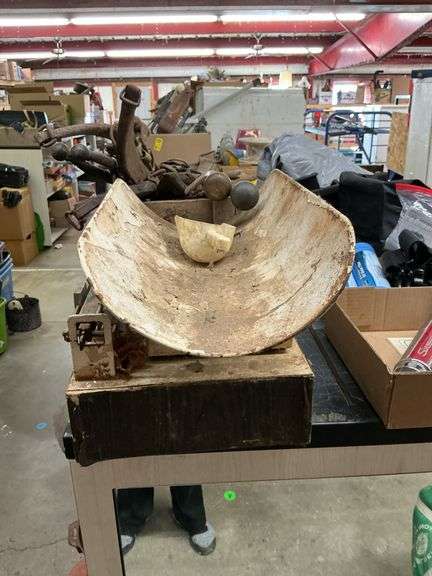 Old balance beam scale - SCHULTIS & SON, INC.