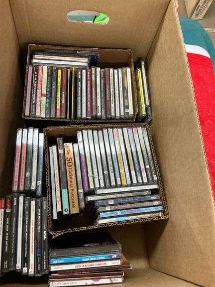 Large box of CDs - SCHULTIS & SON, INC.