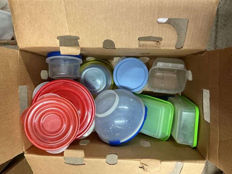 Variety of Plastic containers and lids - SCHULTIS & SON, INC.